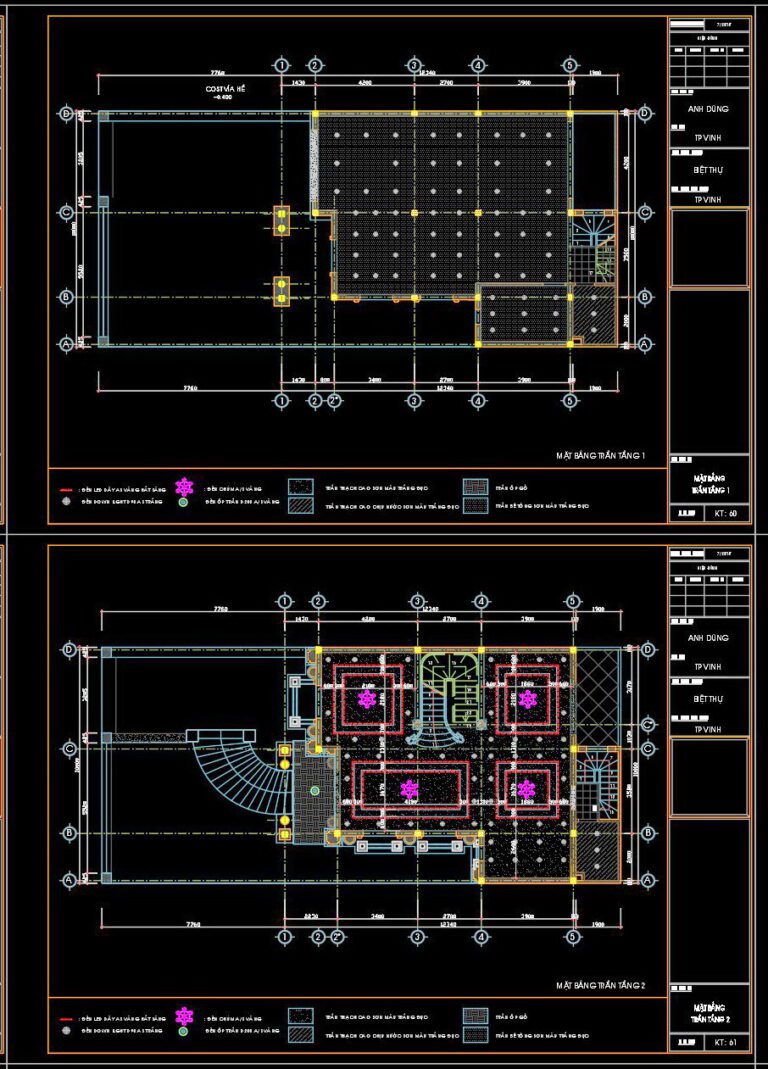 165. Free Download Detailed CAD drawings for the ceiling layout design ...
