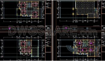 19. CAD drawings of a 10-story high-rise residential building project ...