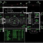 22. Cad Construction Drawings For The Interior Of The Living Room Of A ...
