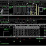 22. Cad Construction Drawings For The Interior Of The Living Room Of A ...