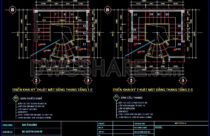 375. Free Download detailed CAD drawings of townhouse stairs