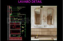 375. Free Download detailed CAD drawings of townhouse stairs