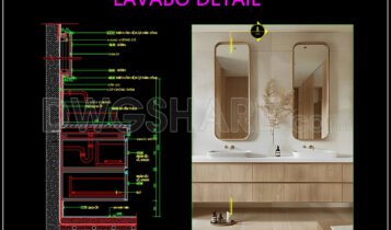 312. CAD drawings for detailed electrical designs for a 3-story townhouse