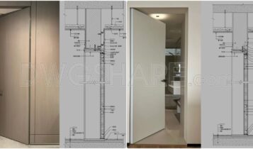 35.Beds top view and front view AutoCAD blocks free download
