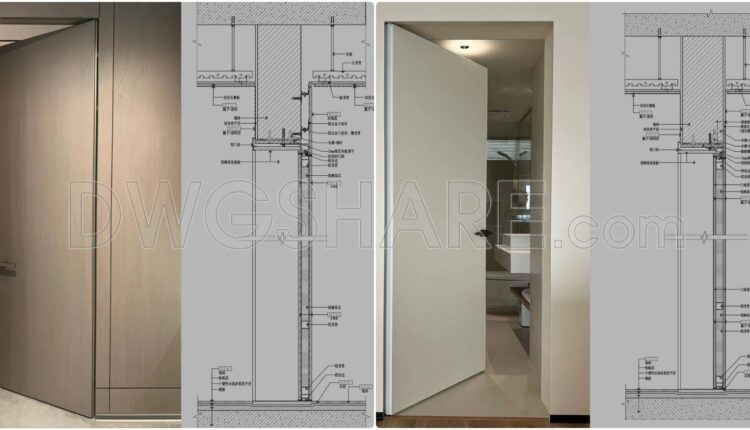 727. Free Download Of Detailed Technical Cad Drawings For Concealed ...