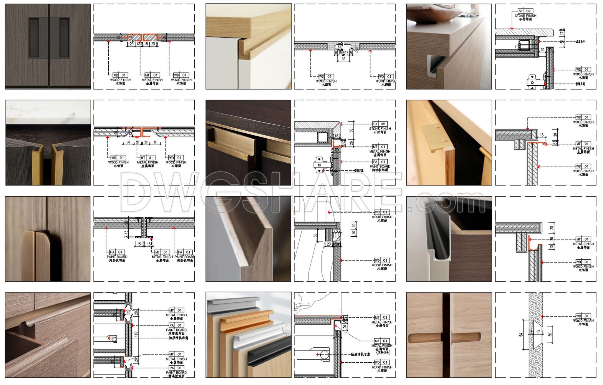 728. Free Download of Detailed Technical CAD Drawings for Various ...