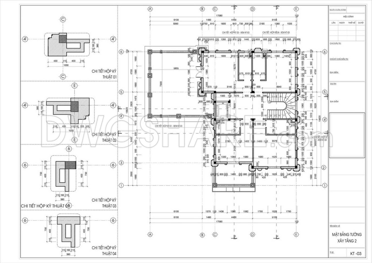 754. Free Download Architectural PDF Drawings for a 4-Story European ...