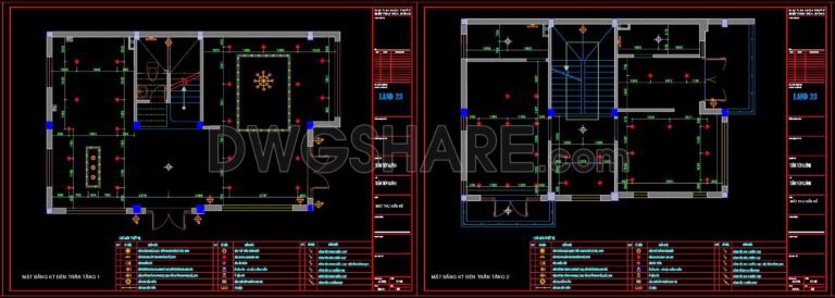 171. Free download of detailed CAD drawings of ceiling plans and ...