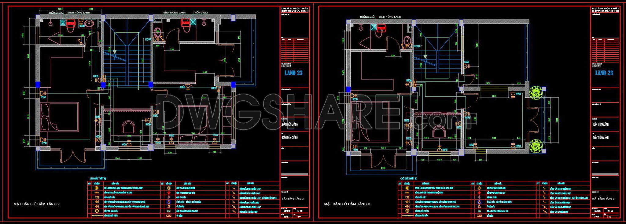 171. Free download of detailed CAD drawings of ceiling plans and lighting layout plans for a 3 ...