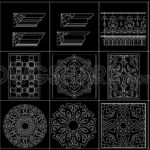 186. Free Download Of Decorative Pattern Design Cad Blocks (3) - Free ...