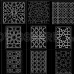 188. Free Download Of Decorative Pattern Design Cad Blocks (3) - Free ...