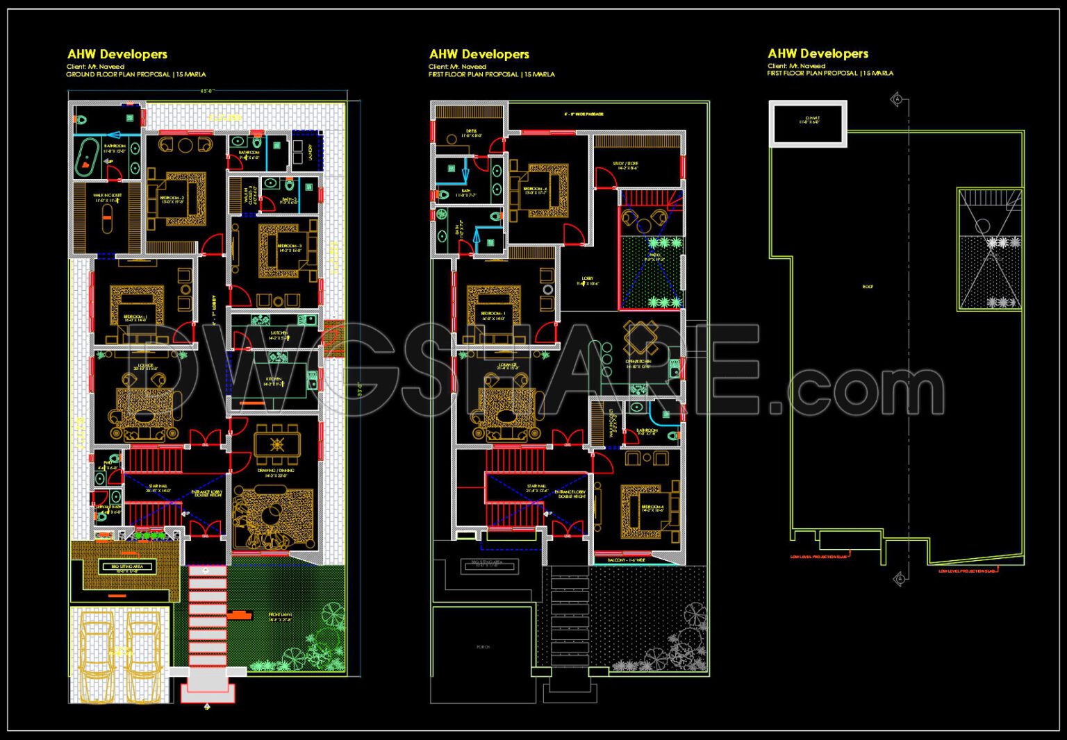 242. Free Download CAD Drawings of FURNITURE LAYOUT PLAN