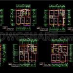 246. Free Download Of Cad Drawings For Sample Apartment Floor Plans (6 ...