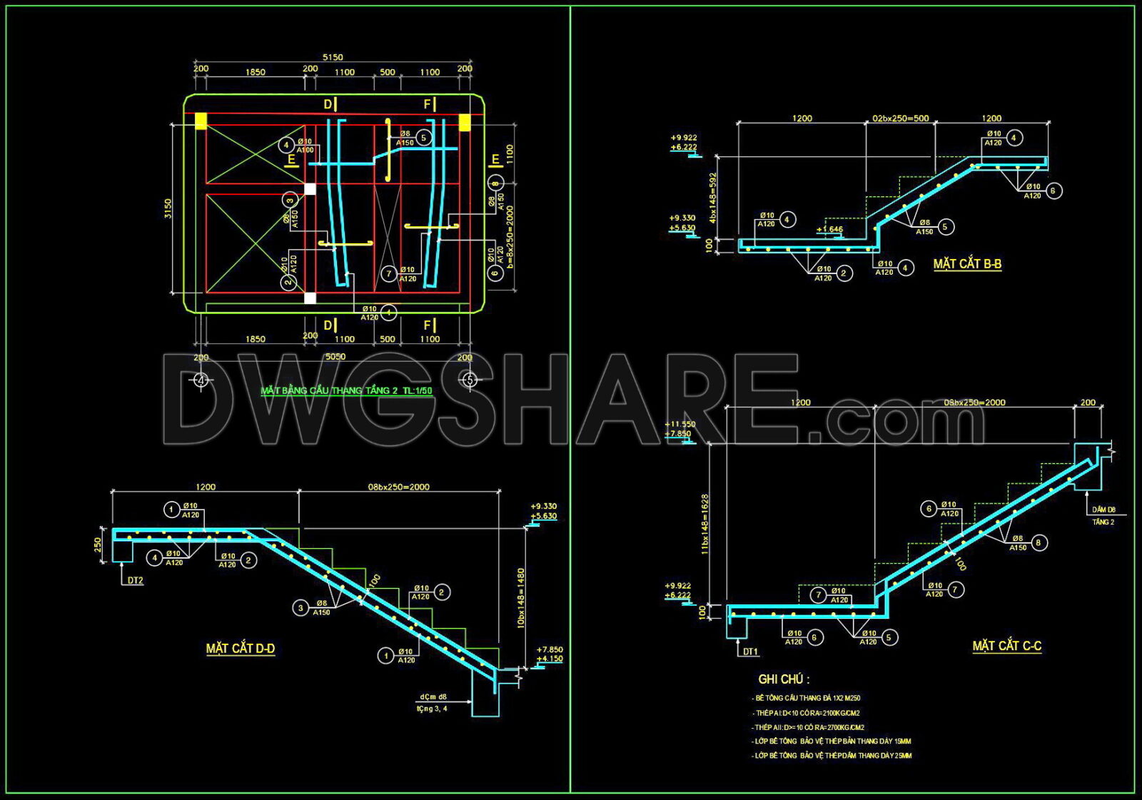 304. Structural Drawings Of -Story House A Complete Project 5m x 18.7m ...