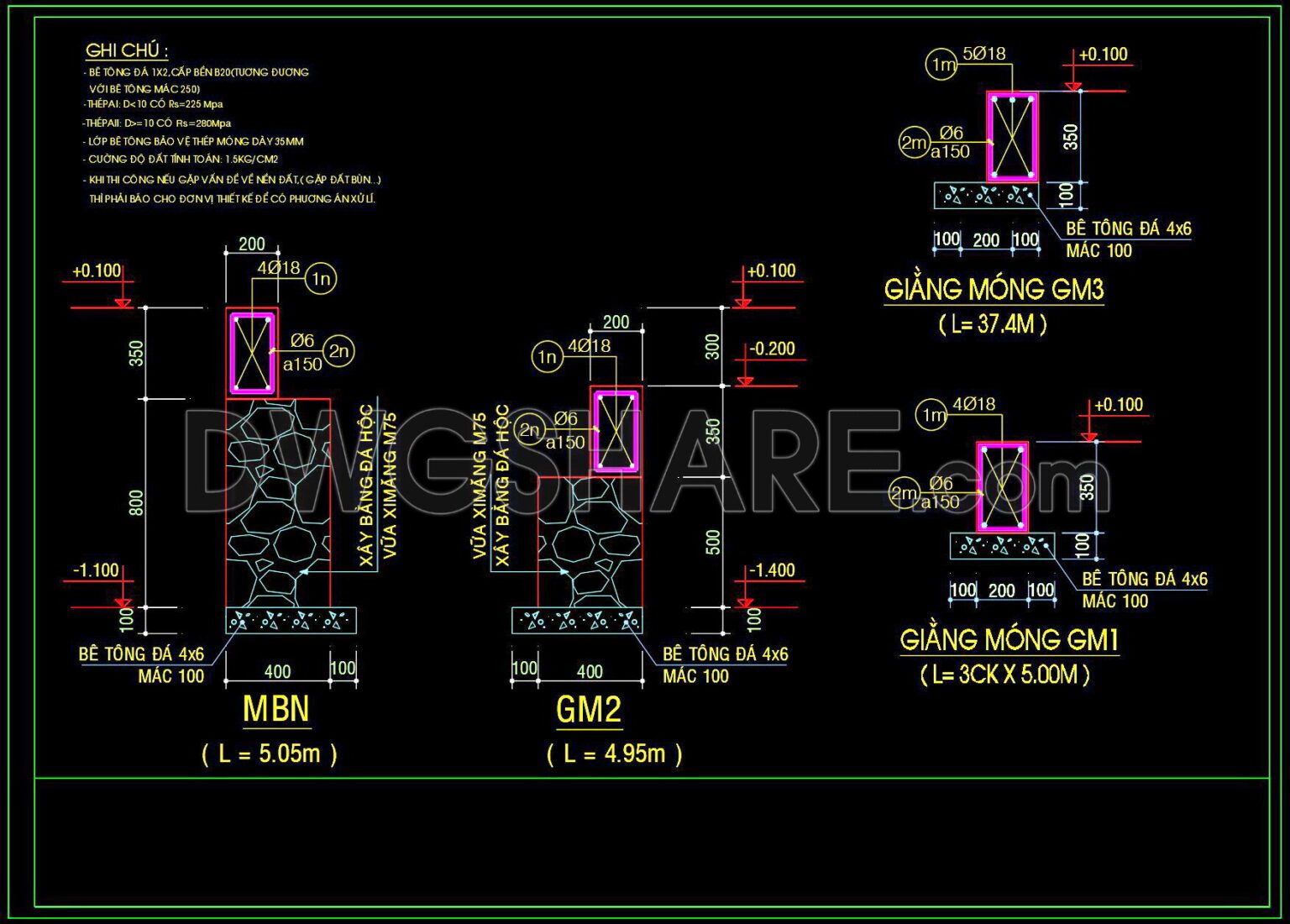304. Structural Drawings Of -Story House A Complete Project 5m x 18.7m ...
