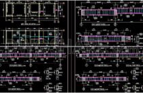 82.Detail of Raft Foundation Free DWG