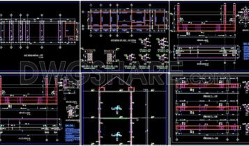 Free Drawing in Autocad: Structural CAD Blocks for format DWG