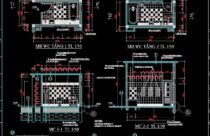 97. CAD drawings of various gypsum ceiling cross-sections and recessed ...