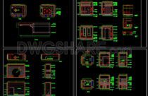 533. Free download of detailed CAD drawings for wall finish materials ...