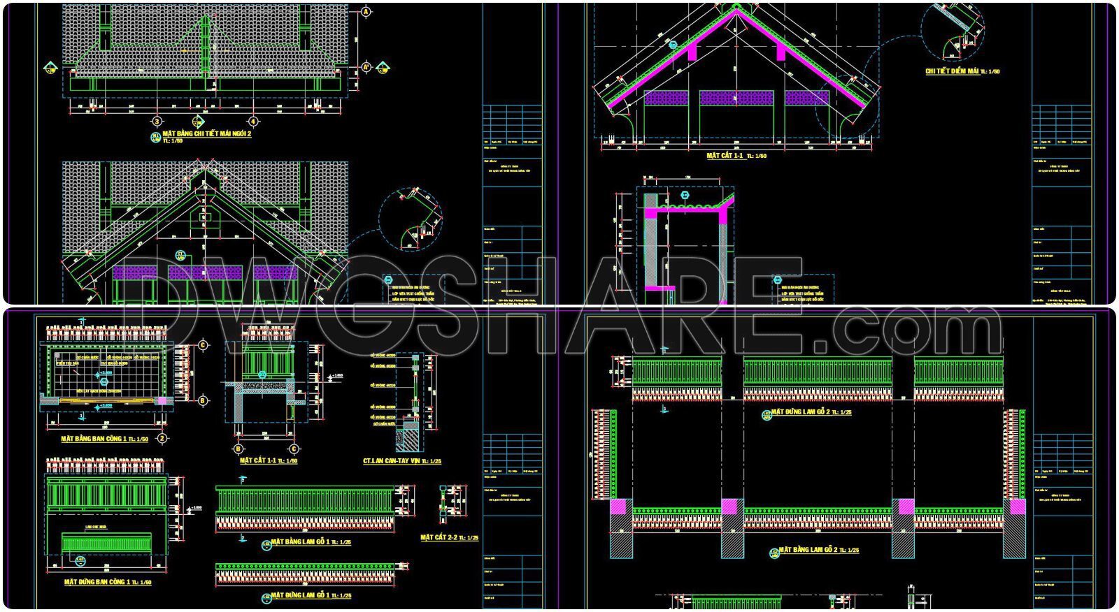 381. Download Of Cad Drawings Of Asian-style Architectural Details ...