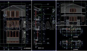 27.Security Camera System AutoCAD Blocks