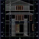 387. Download Free 3-storey House Elevation Architectural Cad Detail ...
