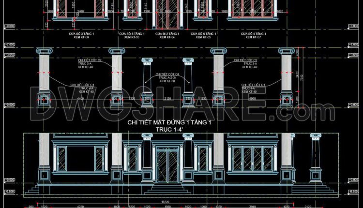389. Download Of Cad Drawings Of European Classical Architectural ...