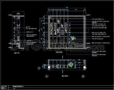 391. Free Download of CAD Detailed Drawings for Interior Wall ...