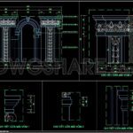 418. Download Of Cad Drawings Of European Classical Architectural ...