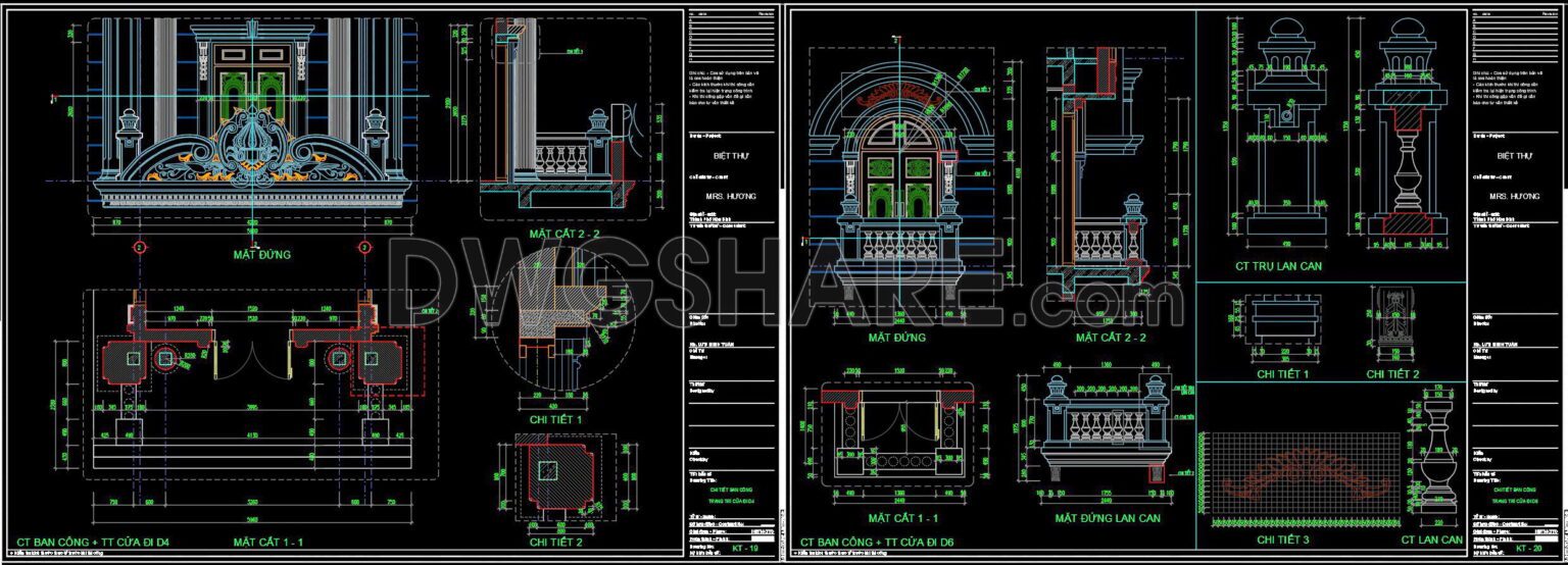 418. Free download of CAD drawings of European classical architectural ...