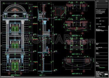 418. Free download of CAD drawings of European classical architectural ...