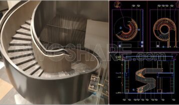 137.Autocad Drawing Of Cornices and molding For Download