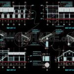 46. Cad Drawings Of The Auxiliary Building For The Coffee Shop (2 ...
