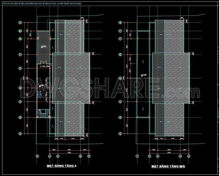 46. Free download of CAD drawings for the Net Viet coffee shop floor ...