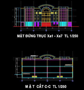 49. Free Download of CAD Floor Plan Design for a 3800m2 Wedding Restaurant