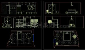 Bedroom CAD Blocks Free Download – High-Quality DWG Files