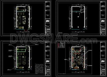 51. Download CAD Drawings for Interior Construction Design of an 80m2 ...