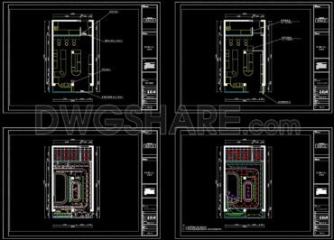 51. Download CAD Drawings for Interior Construction Design of an 80m2 ...