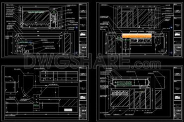 51. Download CAD Drawings for Interior Construction Design of an 80m2 ...