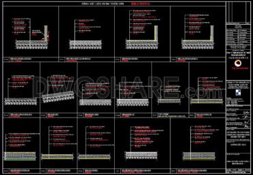 532. Free download of CAD drawings for construction finish materials