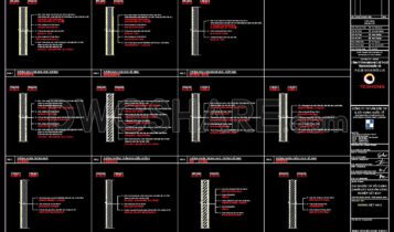 Laboratory Building Block Design Plan AutoCAD File DWG