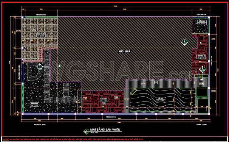 535. Free Download of Detailed CAD Drawings for Garden Landscaping ...
