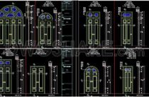 697. Get Free Detailed CAD Drawings of Doors and Windows for Download