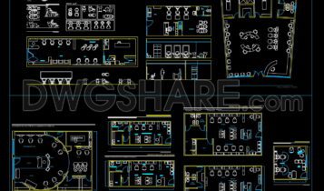 Boxing Ring free AutoCAD drawings