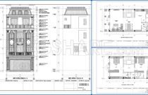 101.Autocad Drawing Of Vehicle Ramp Elevation Details For Download