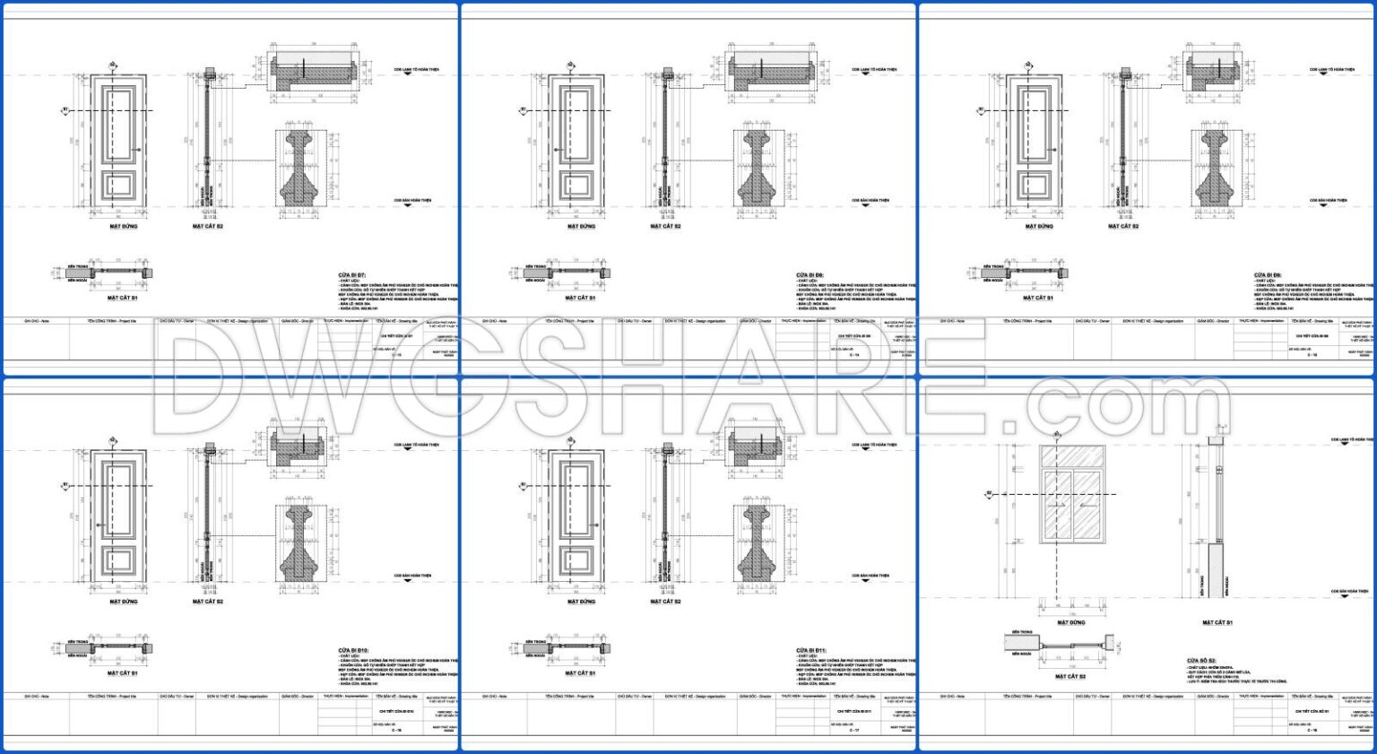 758. Free Download Architectural PDF Drawings for a 3-Story European Classic Style House ...