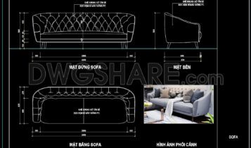 Living Room CAD Blocks Free Download – High-Quality DWG Files
