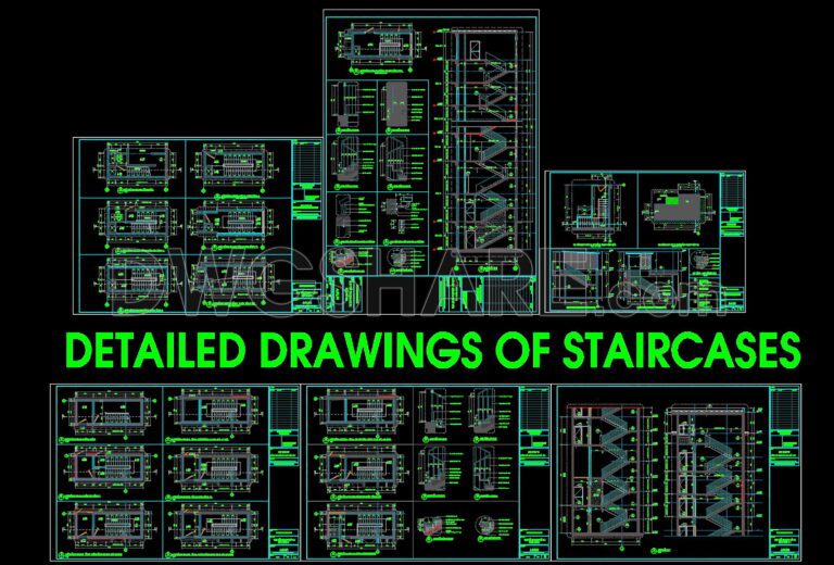 108. Download Free CAD Floor Plan of a 5-Star Hotel with a 4600m2 Area