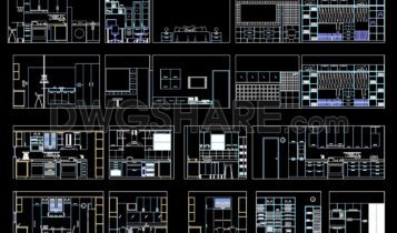 Kitchen CAD Blocks Free Download – High-Quality DWG Files