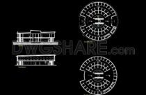 79.Cooking Range AutoCAD blocks free download